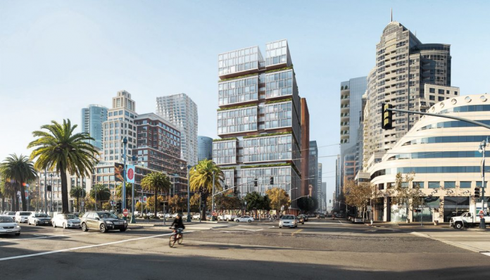 One Steuart Lane takes shape in downtown San Francisco with all-union ...