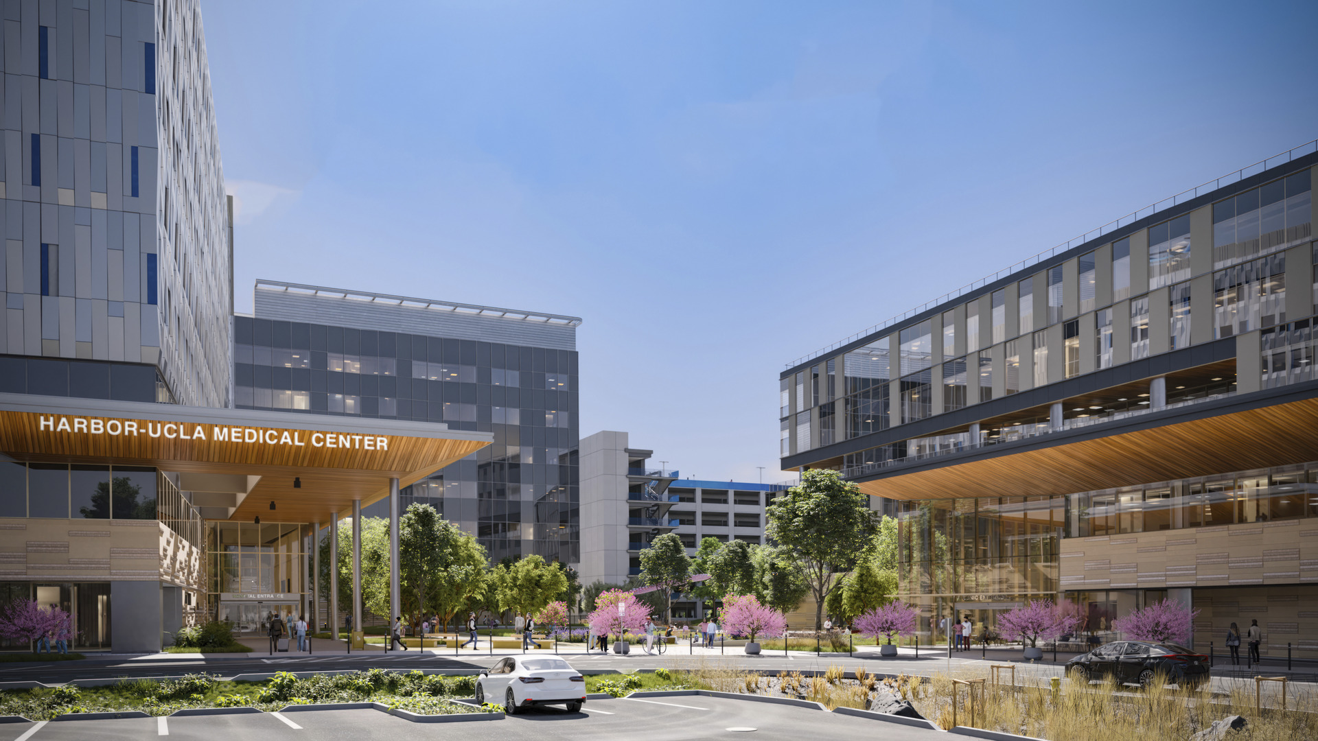 Harbor-UCLA Medical Center breaks ground on new hospital building ...